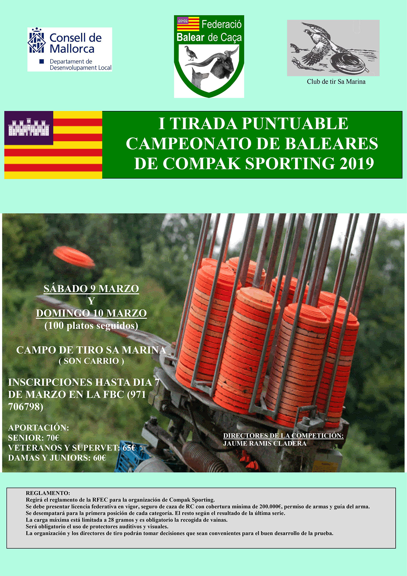 Primera prueba puntuable para el Campeonato de Baleares de Compak ...